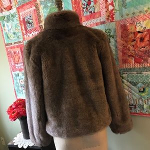 Jones New York | Jackets & Coats | Vintage Jones New York Faux Fur Coat ...